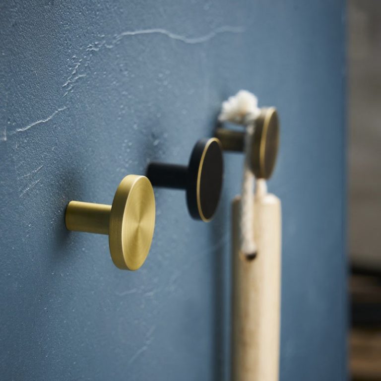 Patère Murale Design Laiton | Mon Porte Manteau